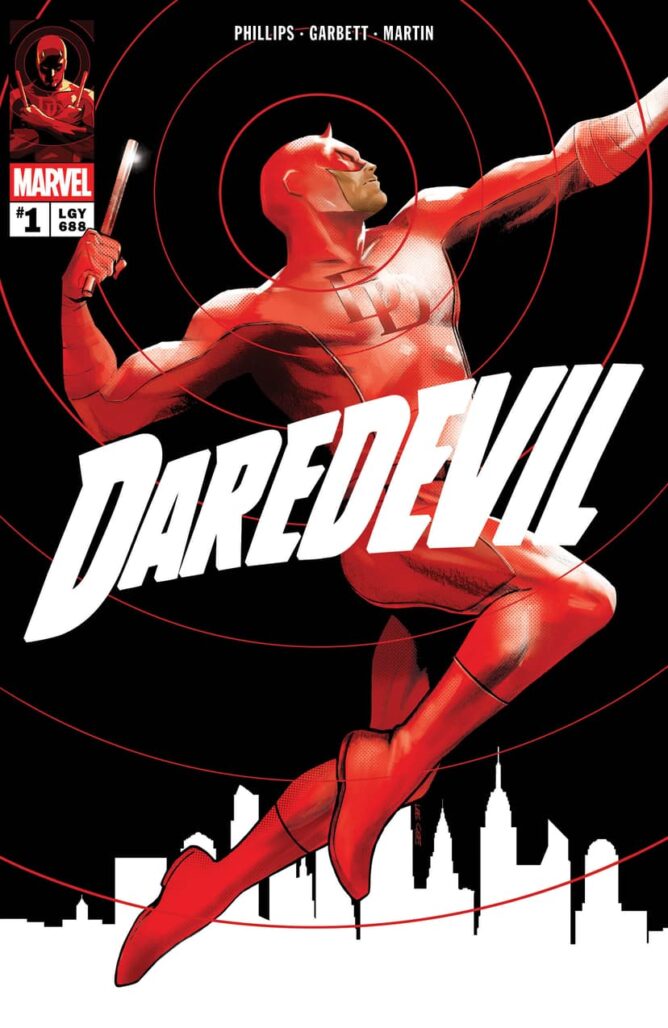 Original hand-drawn sketch covers in Daredevil #1 True Believers Blind Bags