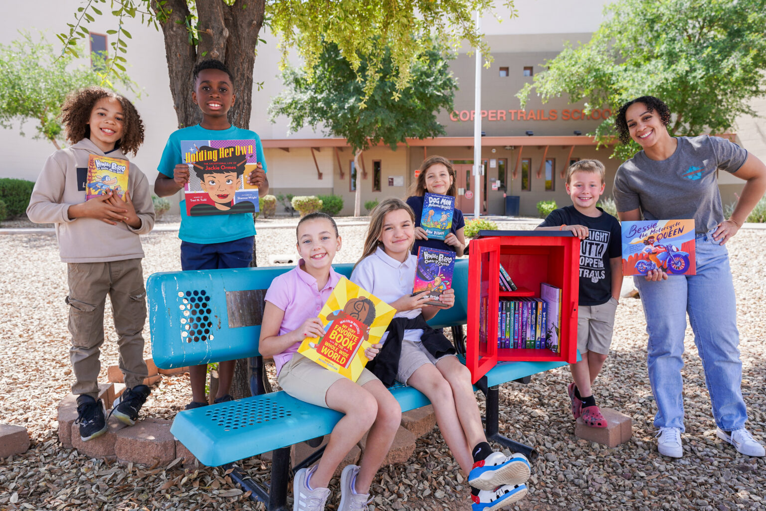 100 DAV PILKEY character-themed Little Free Libraries launch nationwide