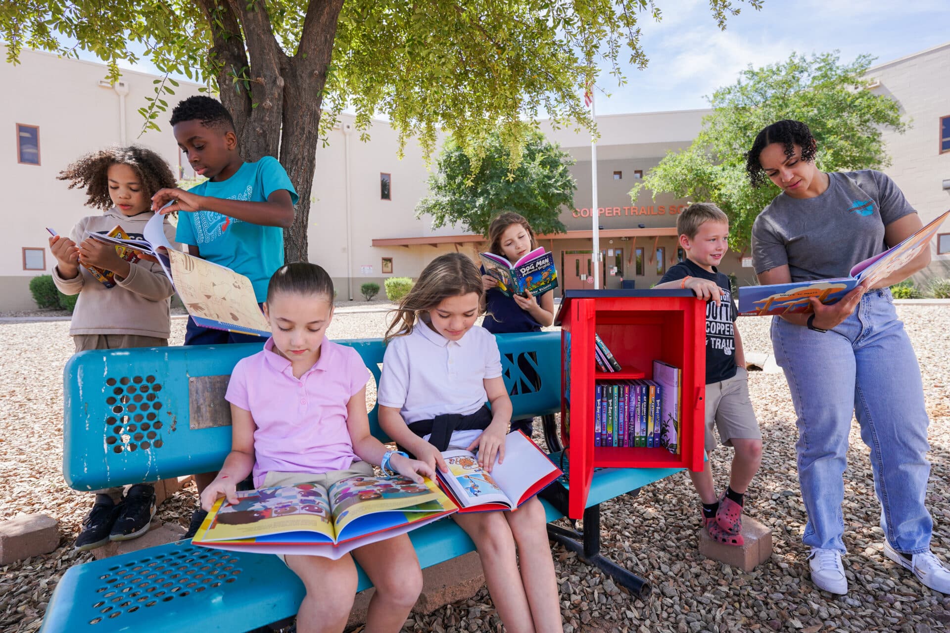 100 DAV PILKEY character-themed Little Free Libraries launch nationwide