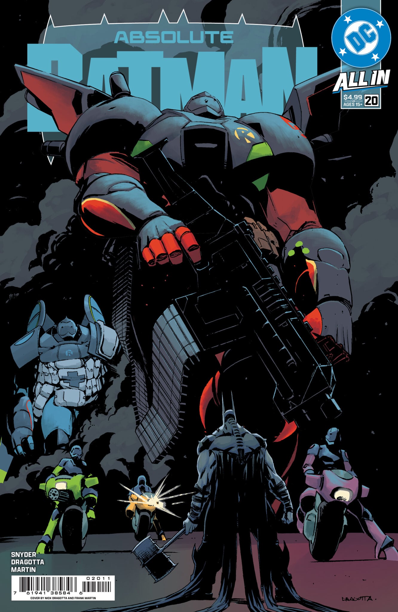 DC unveils full cover for ABSOLUTE BATMAN #20 teasing the debut of Robin