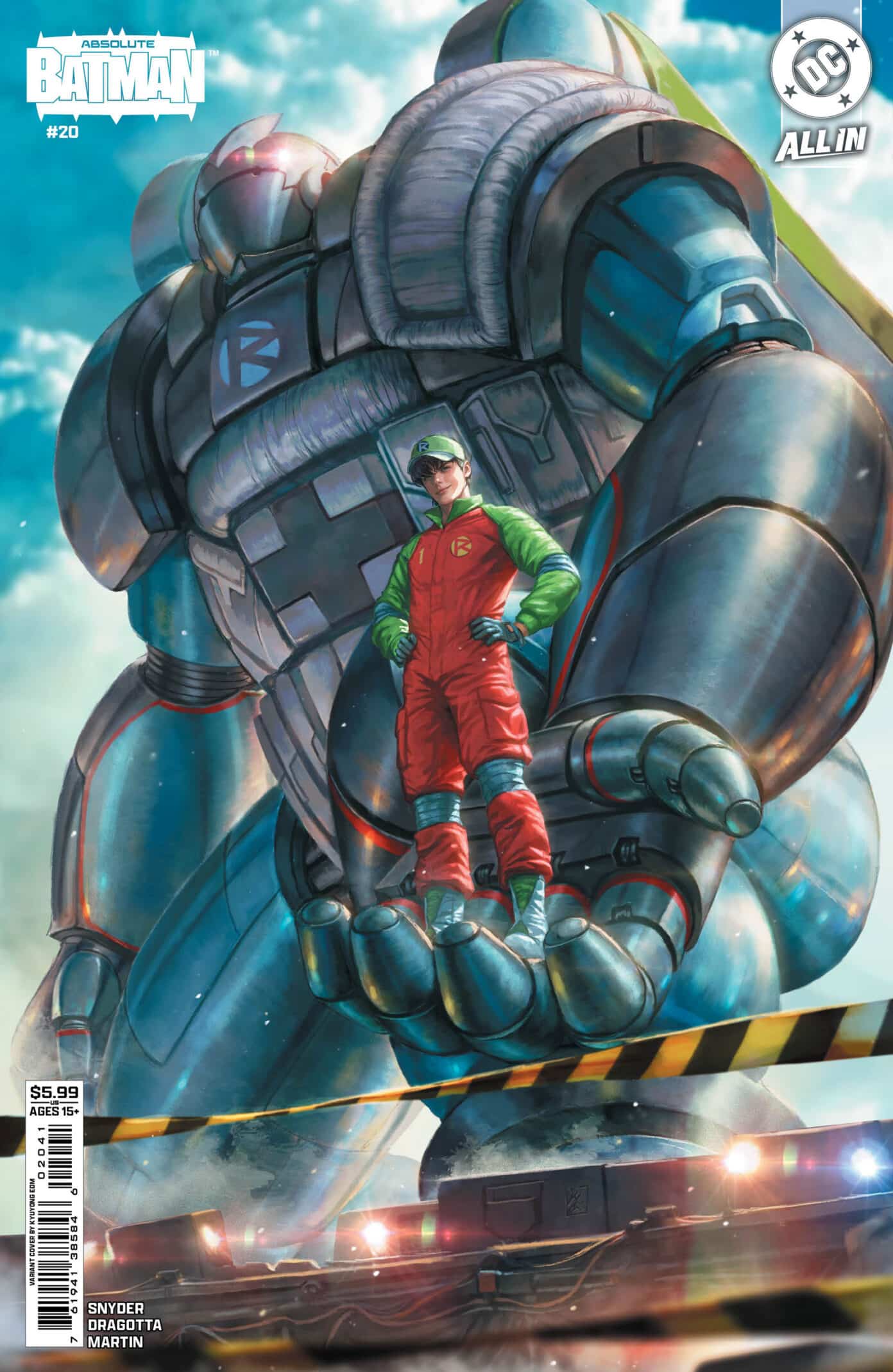 ABSOLUTE BATMAN #20 variant covers showcase recruits for Robin Program