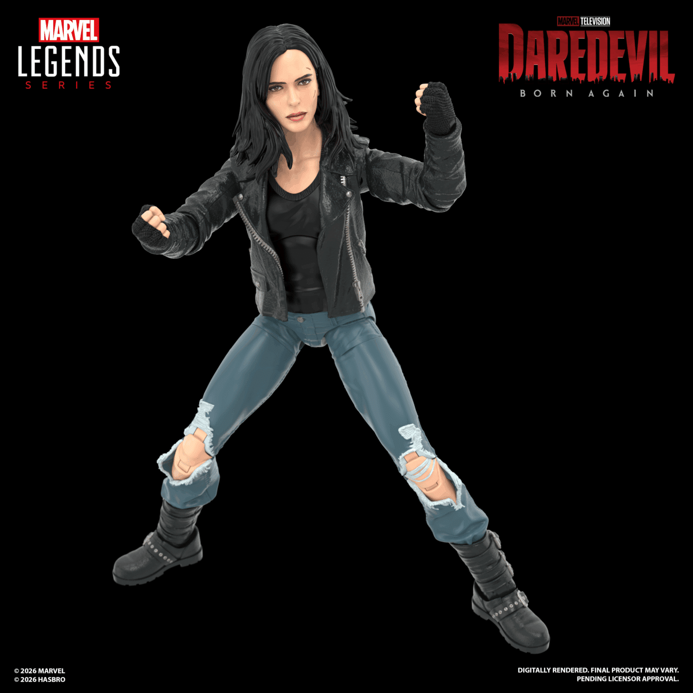 Hasbro unveils Marvel Legends Daredevil and Jessica Jones action figure set