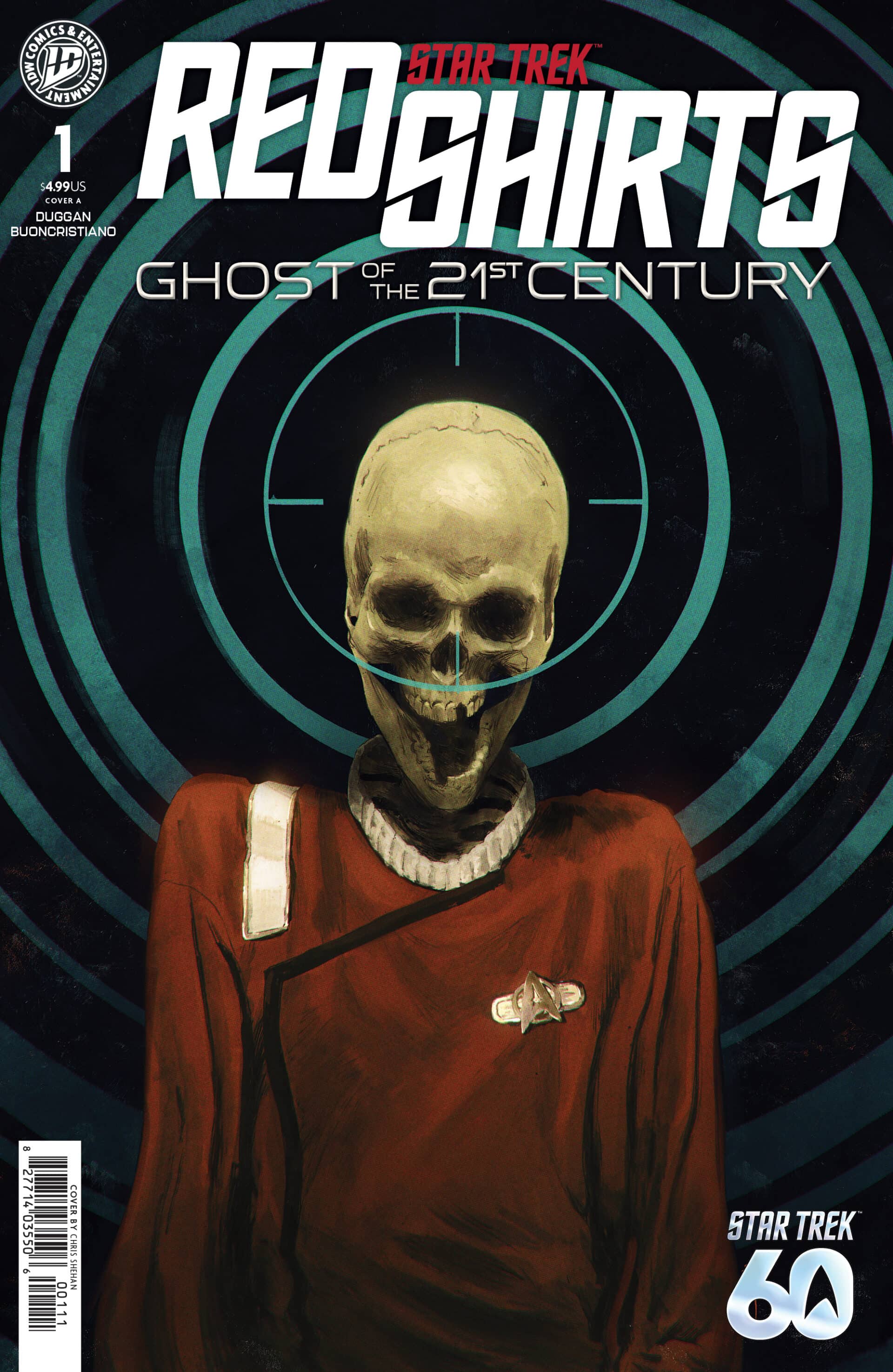 IDW announces STAR TREK: RED SHIRTS sequel series, GHOST OF THE 21ST ...