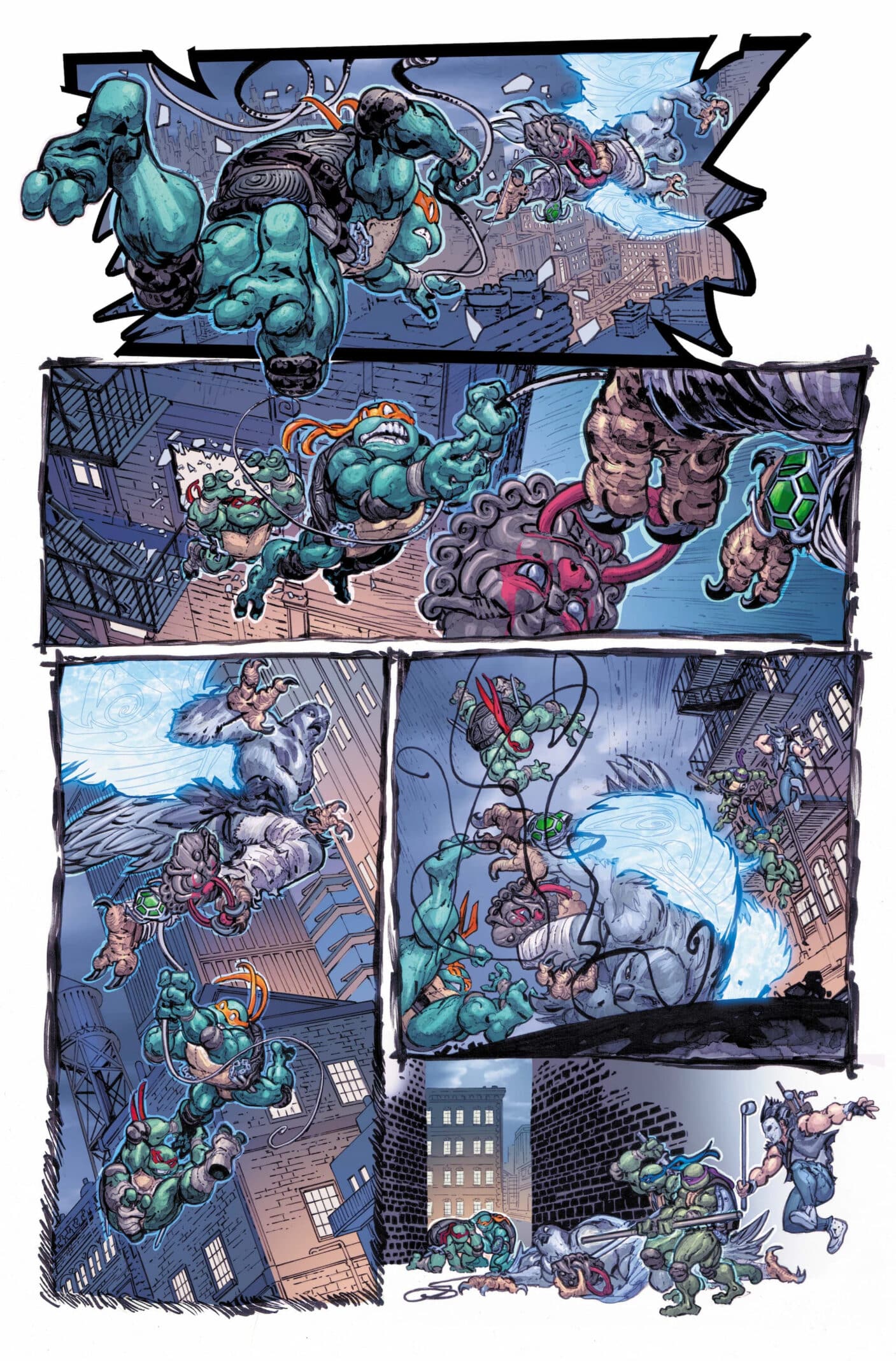 IDW unveils TMNT #300 blind bag covers