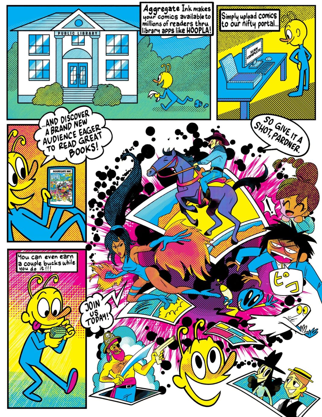 Hoopla partners with Aggregate Ink to distribute indie comics into ...