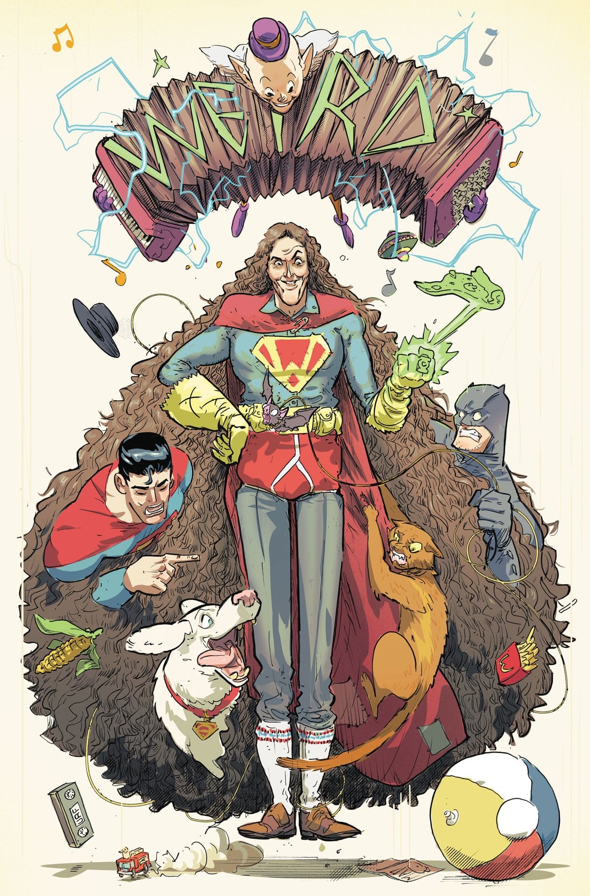 Weird Al Yankovic teams up with DC's World's Finest in one-shot special ...